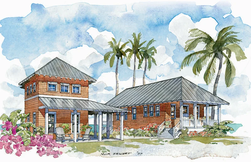 Island Oasis House Plan | Southern Living House Plans